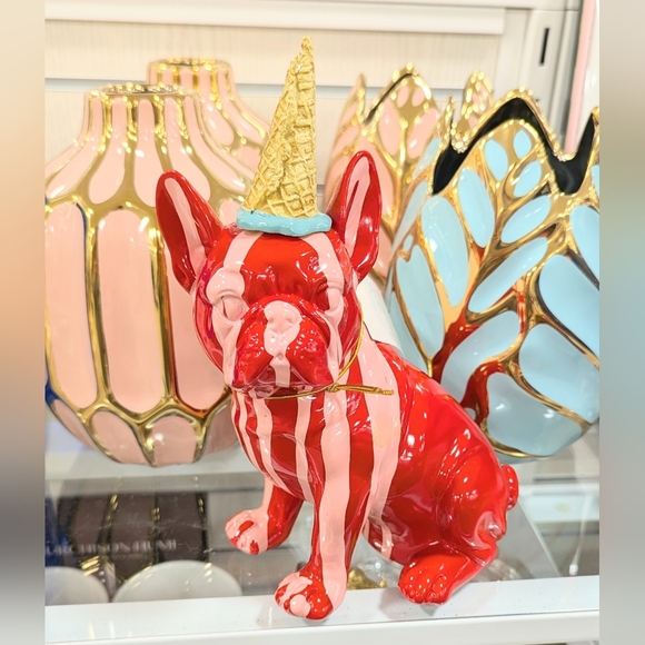 Holiday | New French Bulldog Frenchie Dog Valentines Day Ice Cream ...